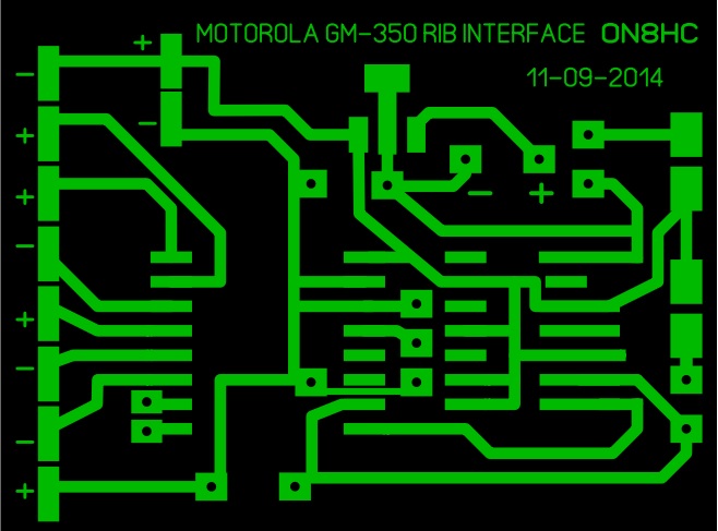 GM350 interface :: Welkom ON8HC